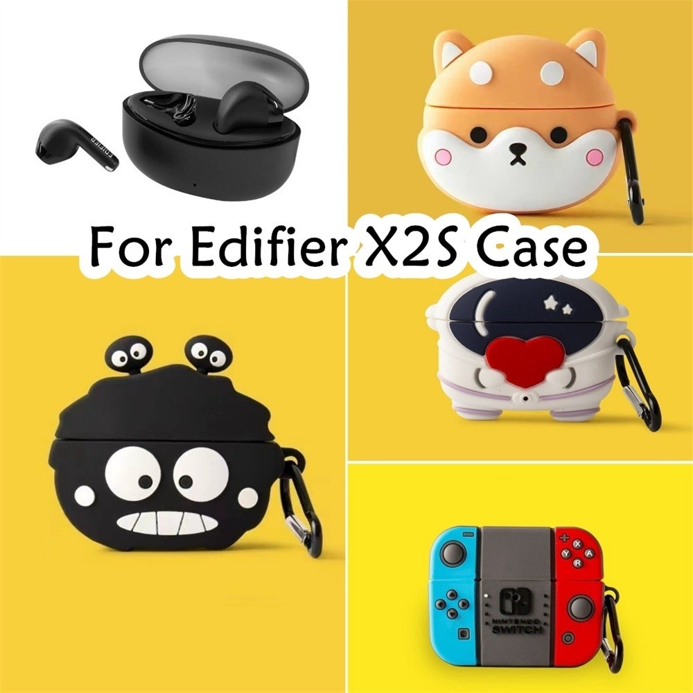 Jual Variety Case Edifier TWS X2S Casing Kartun Kreatif Soft Silikon ...