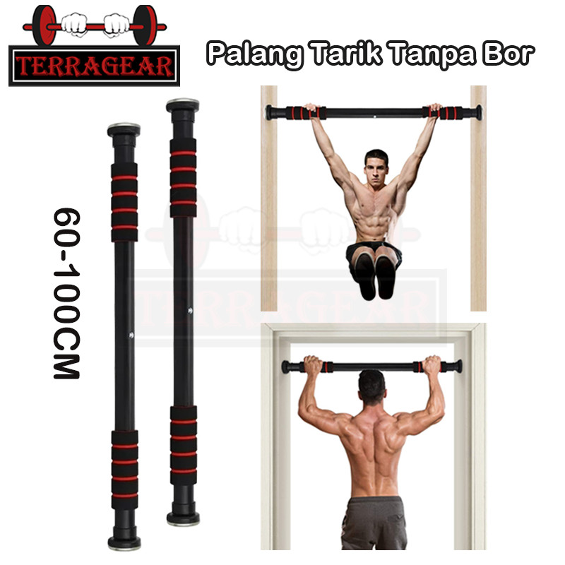 Jual COD Pull Up Bar Pull Up Bar Adjustable Dinding Pintu Door Chinning ...