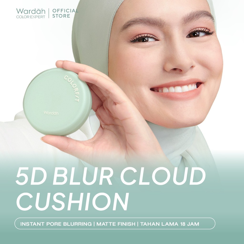 Jual [SPECIAL LIVE STREAMING] WARDAH Colorfit 5D Blur Cloud Cushion ...