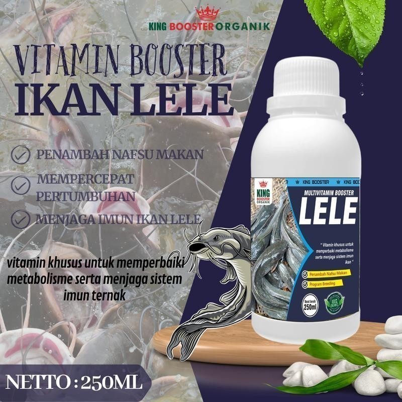 Jual VITAMIN IKAN LELE, VITAMIN Ikan lele agara cepat besar 250ml ...
