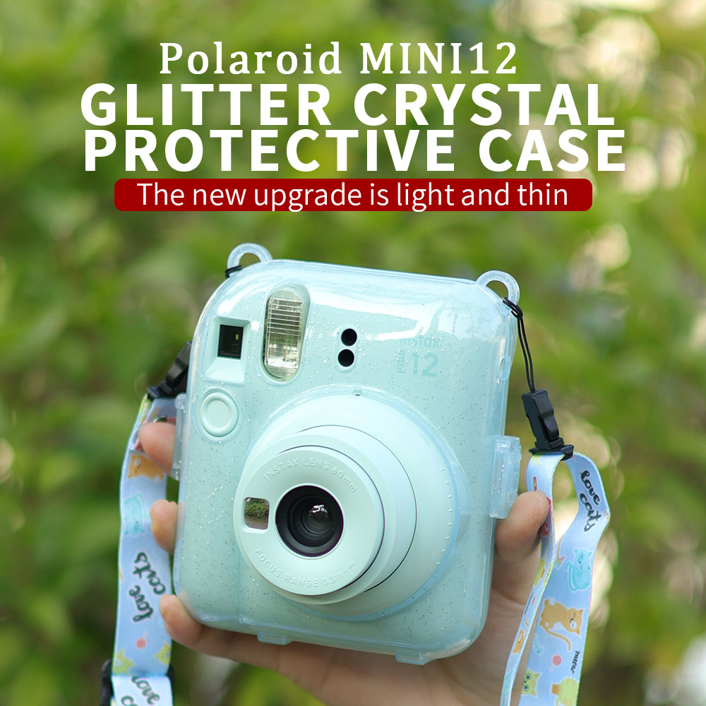 Jual Suitable for Fujifilm Polaroid mini12 transparent crystal case ...