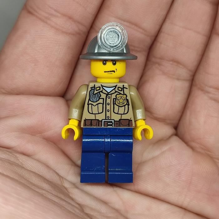 Jual Mini Figure Legoo City Mine Sheriff Officer Original Brick ...