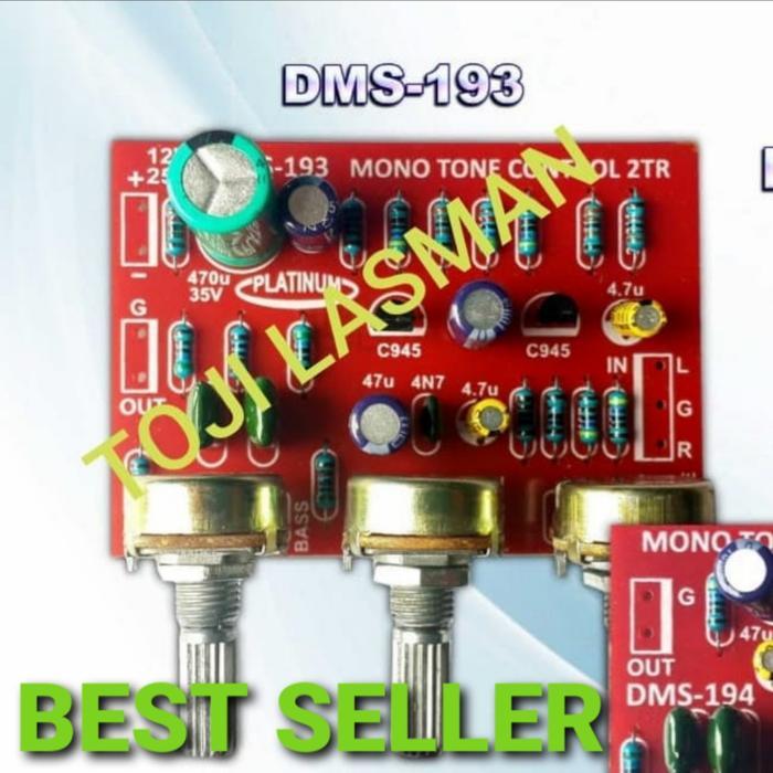 Jual tone control mono 12v platinum dms 193 dms193 original produk ...