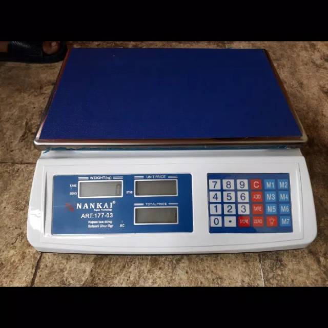 Jual Timbangan dudul digital 50 kg nankai | Shopee Indonesia