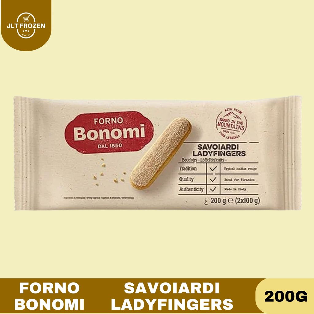 Jual Forno Bonomi Savoiardi Ladyfingers 200g / Biscuit Tiramisu ...