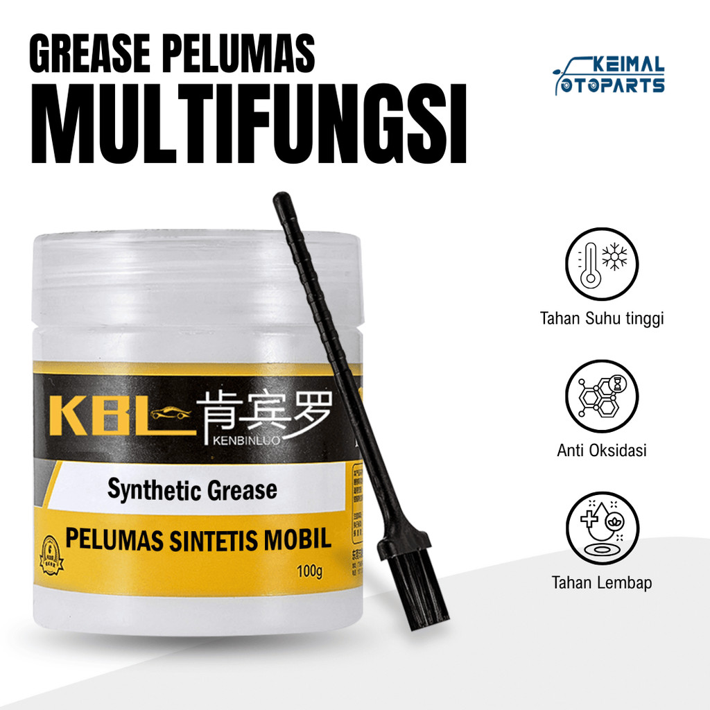 Jual 100g Synthetic Grease/Grease Gemuk Sintetis Pelumas Oil Engsel ...