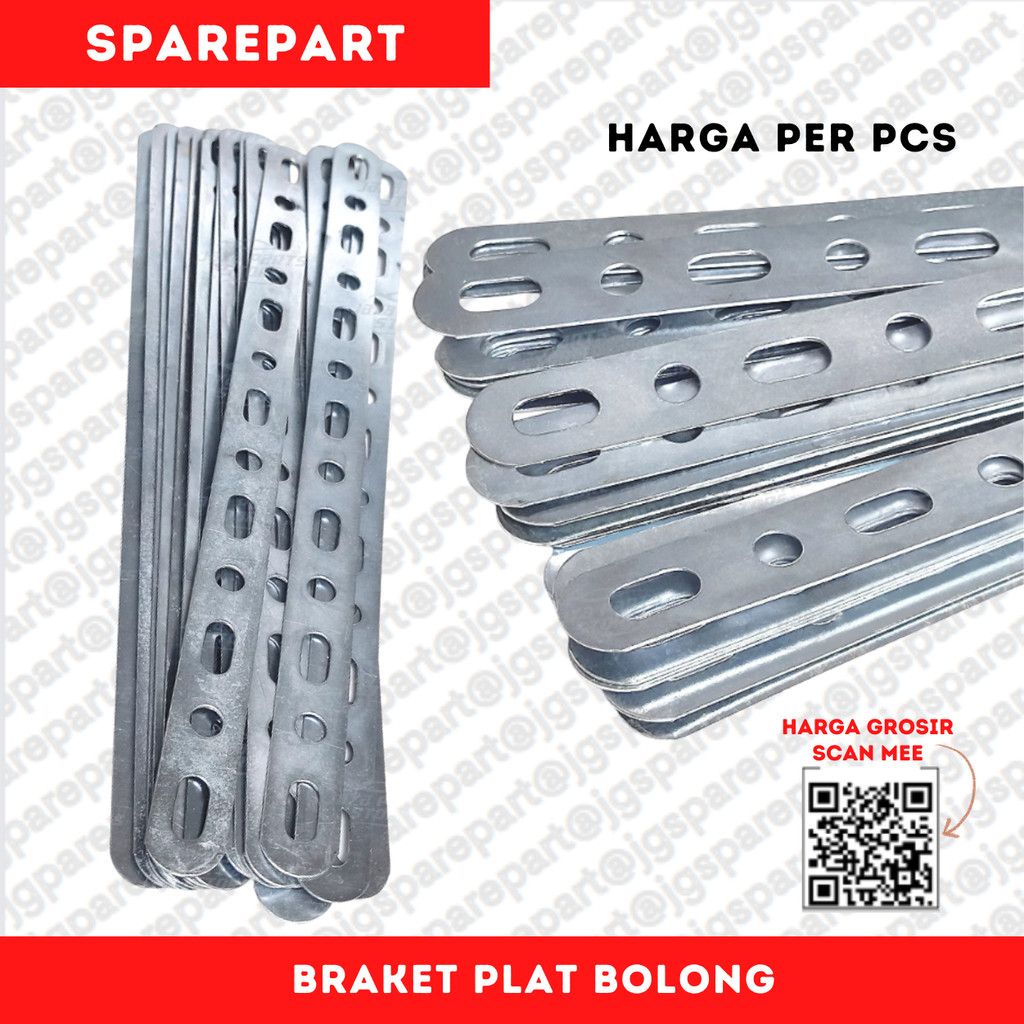 Jual BREKET PLAT BESI SERBAGUNA / PLAT BOLONG / PLATE BOLONG SERBAGUNA ...