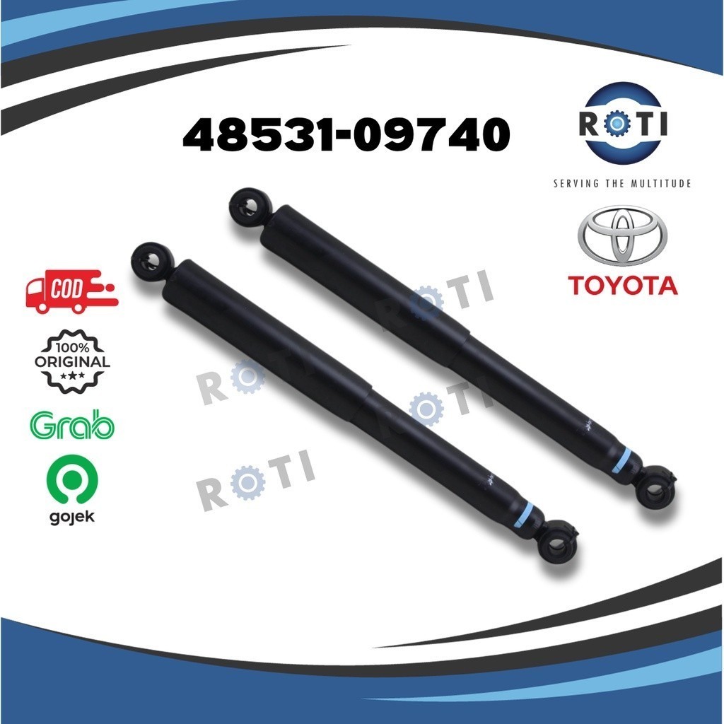Jual SHOCKBREAKER BELAKANG TOYOTA HILUX 48531-09740 ORIGINAL | Shopee ...