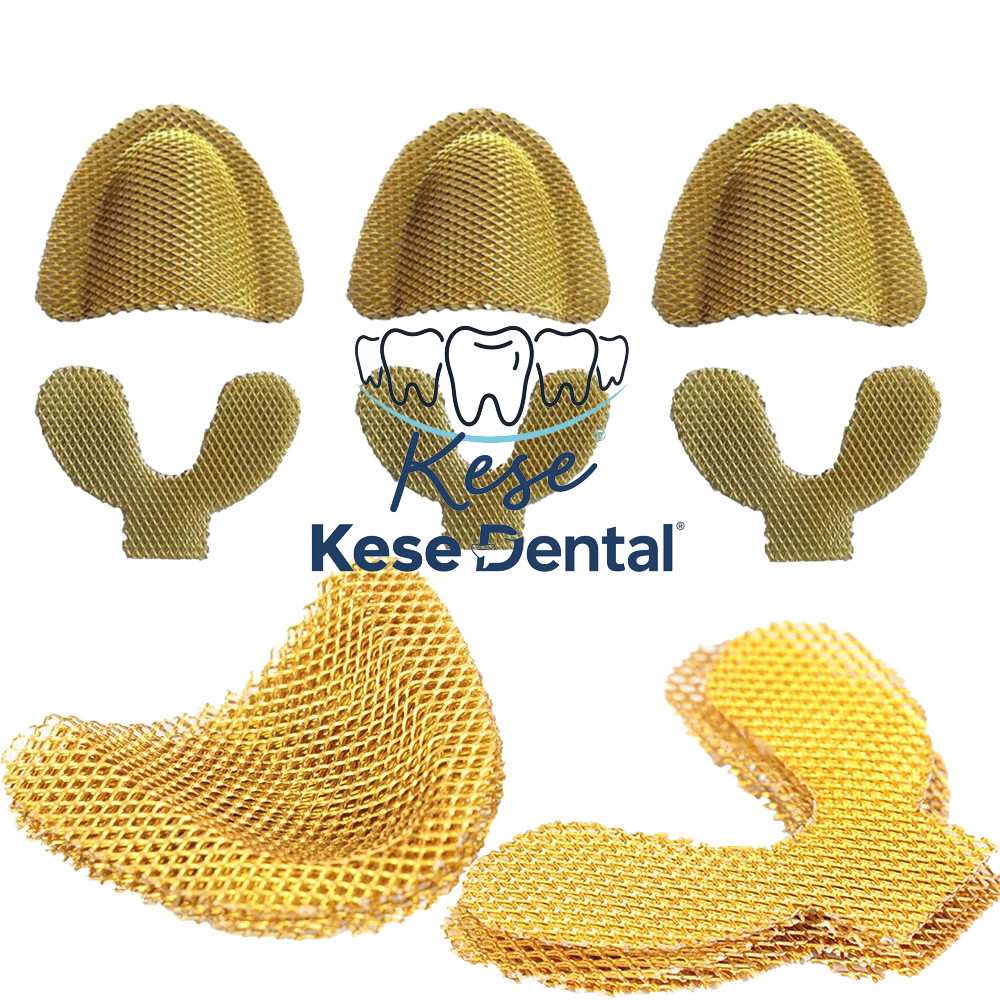 Jual 20pcs/pack Dental Impression Metal Net Tray Metal Palatal ...