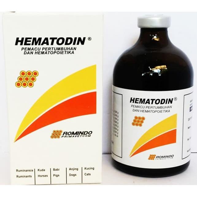 Jual Pemacu Pertumbuhan & Hematopoetik (Hematodin 50 ml Injec) | Shopee ...