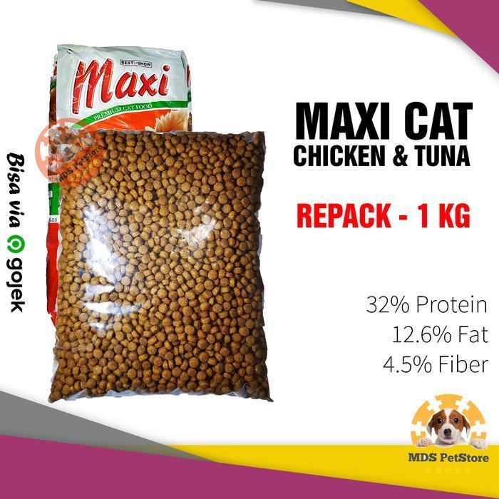 Jual Maxi Cat Food 1 Kg | makanan kucing catfood 1kg repack 1 | Shopee ...