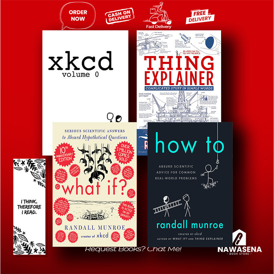 Jual What if: xkcd Volume 0 | How To: Absurd Scientific Advice | Thing ...