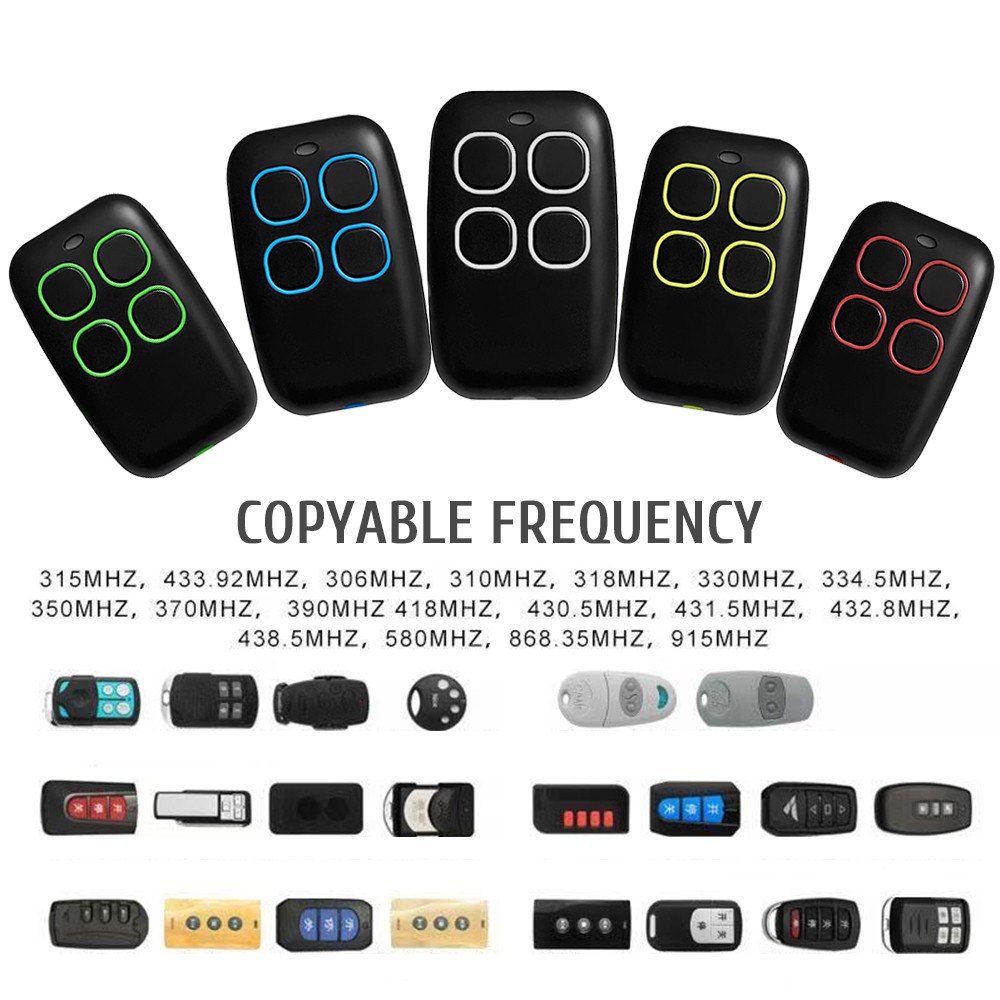 Jual Garage Door Remote Control Duplicator 433MHz Multi-Frequency Code ...