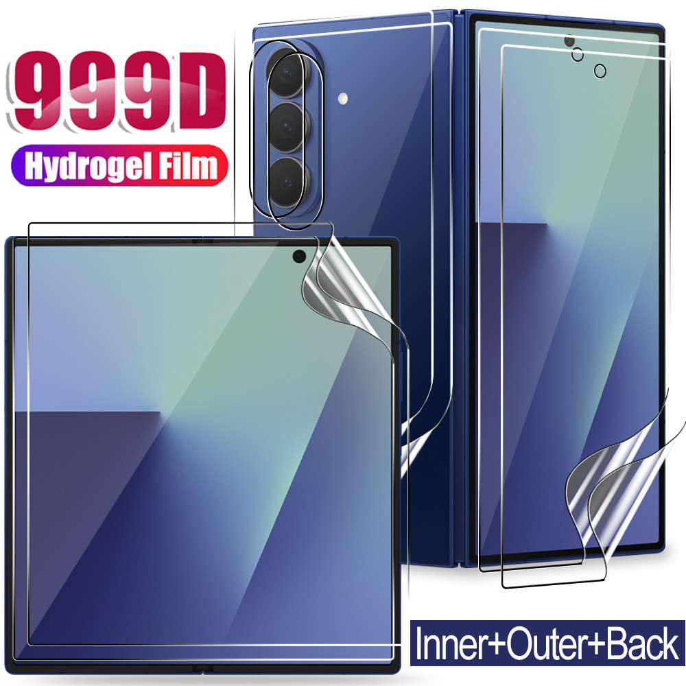 Jual Front Back Inner Screen Protector for Samsung Galaxy Z Fold 7 6 5 ...