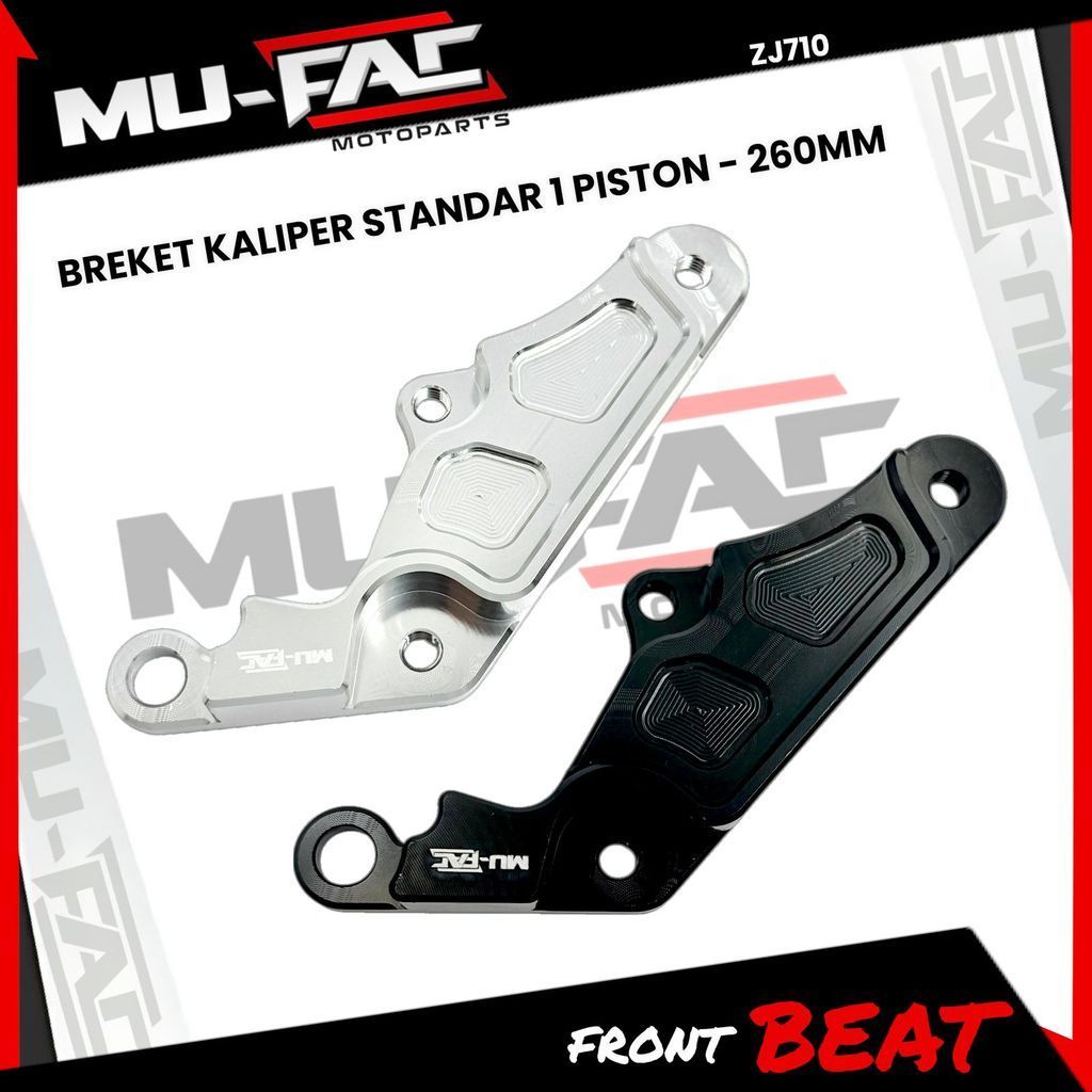 Jual Breket Kaliper Standar 1 Piston Nissin MUFAC Ukuran 260mm Motor ...