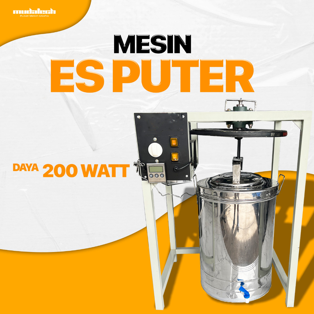 Jual Mesin Es Puter Dengan Pengaduk Alat Pembuat Es Puter 15 Liter ...