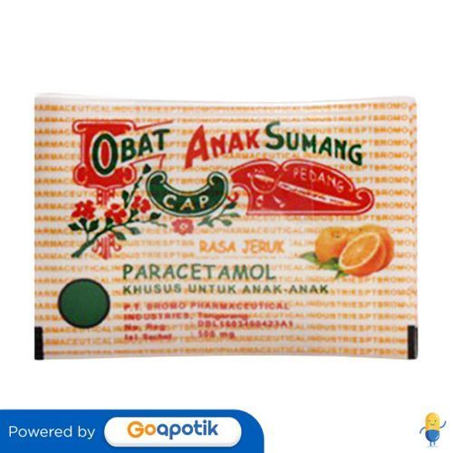 Jual Anak Sumang Cap Jeruk 100 Mg Sachet | Shopee Indonesia