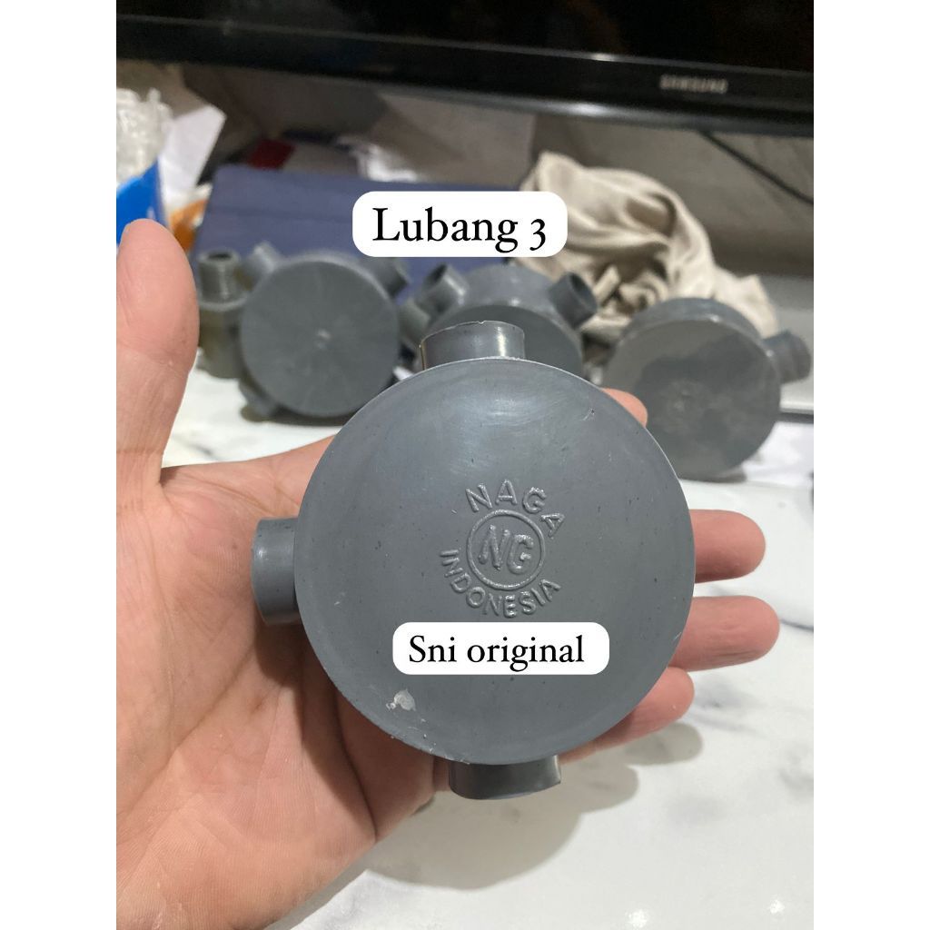 Jual Tee dos naga 5/8 / t dos 5/8 / t dus 5/8 / tedos / tee dos listrik ...