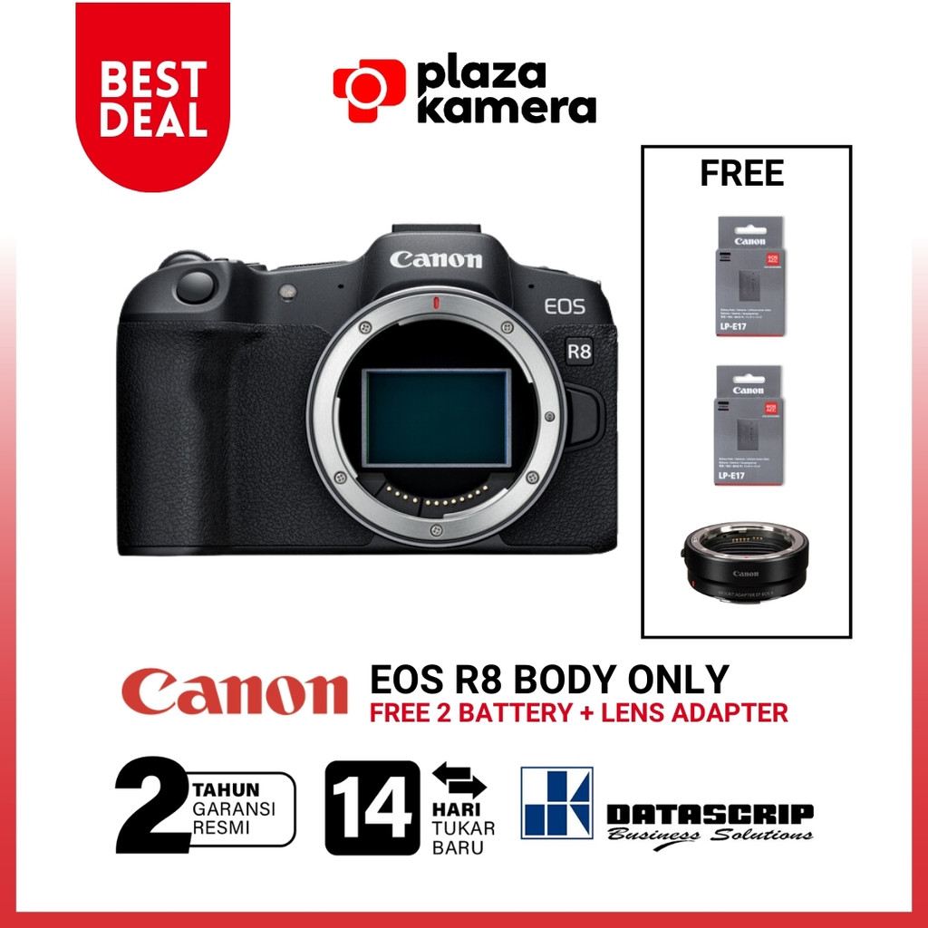 Jual Canon EOS R8 Body Only Mirrorless Full Frame Camera Canon EOS R8 ...