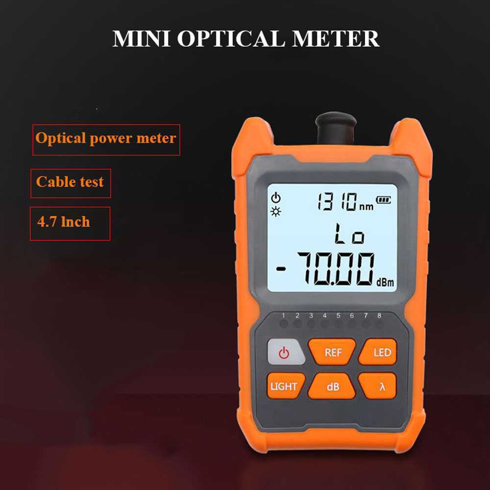 Jual Linkwell Alat Tester Kabel Fiber Optik 2in1 OPM Power Meter 6dBm ...