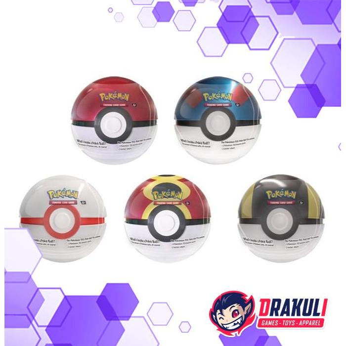 Jual Drakuli Hobbies TCG Pokemon Winter 2025 Poke Ball Tin / Monster ...