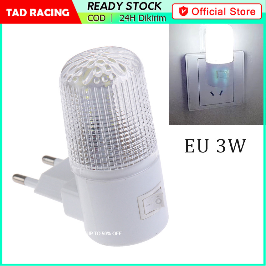 Jual Lampu Tidur LED Mini Fitting Colok Kamar - Hemat Daya Listrik ...