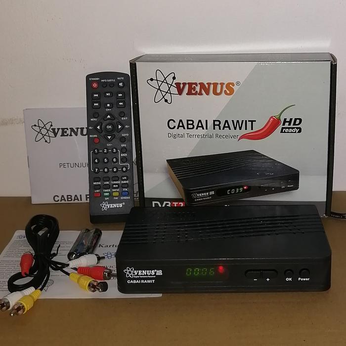 Jual Set Top Box TV DIGITAL DVB T2 /DVBT2 Venus New BRIO Garansi Resmi ...