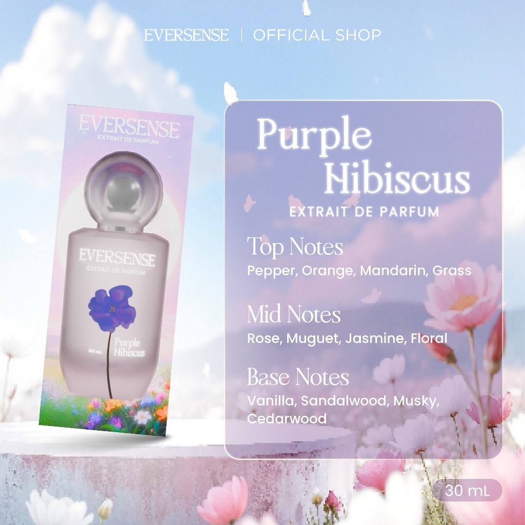 Jual [NEW LAUNCHING] EVERSENSE BLOOM Extrait de Parfum 30ml – Tahan ...