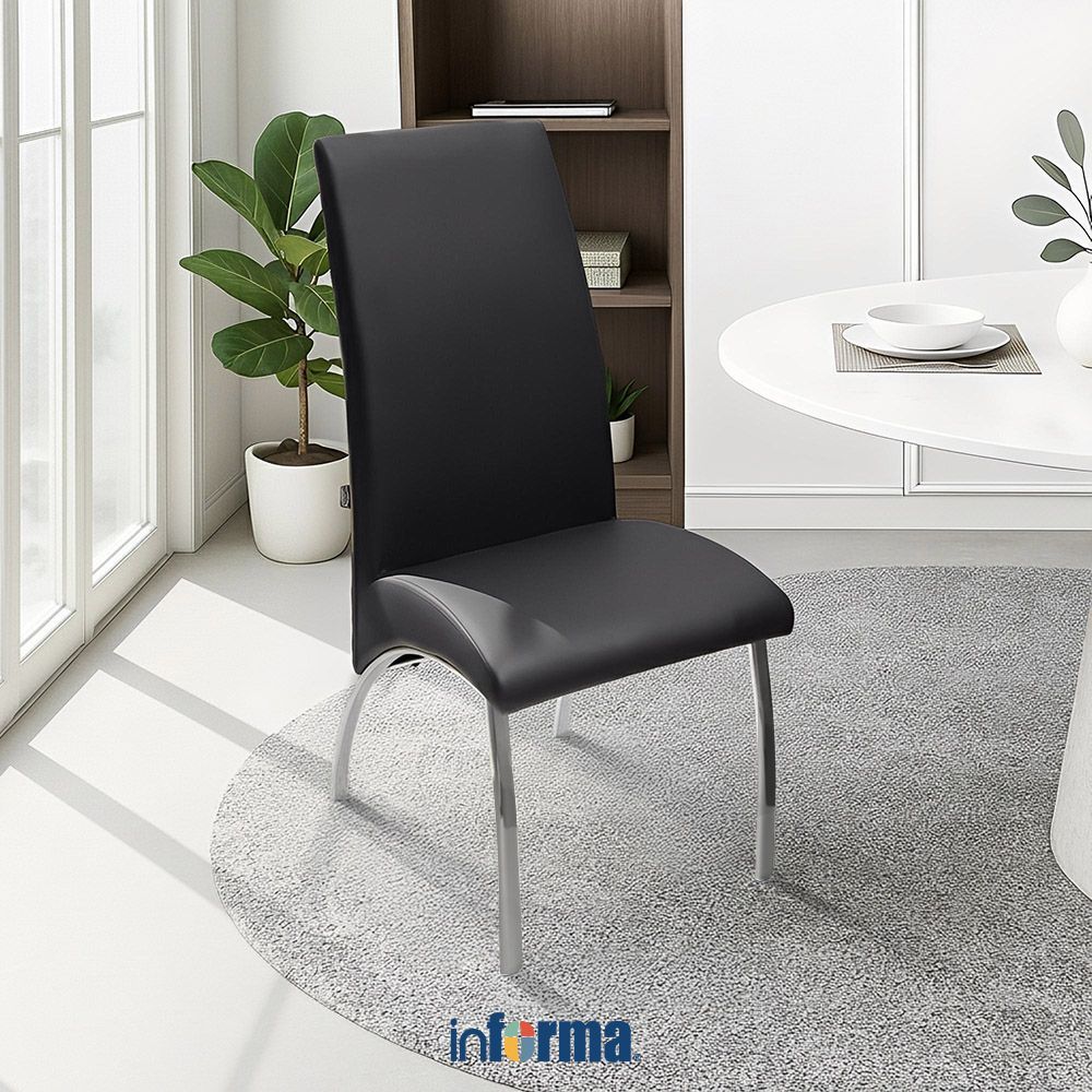 Jual Informa Neo Hobson Kursi Makan - Hitam Dining Chair Tempat Duduk ...