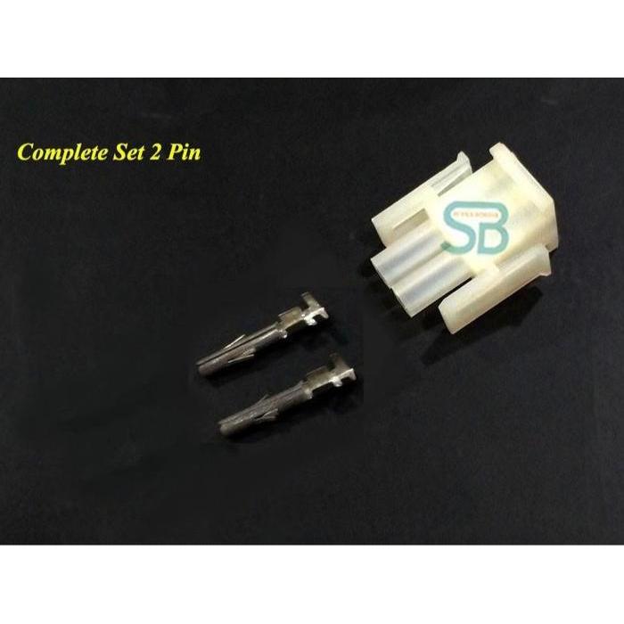 Jual socket 2 pin trafo Konektor 2 Pin Molek Konektor 2 Kabel Konektor ...