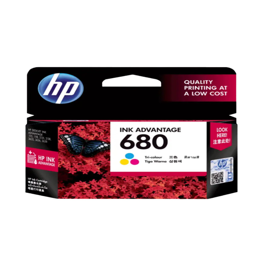 Jual HP 680 Tri-color Ink Cartridge | Shopee Indonesia