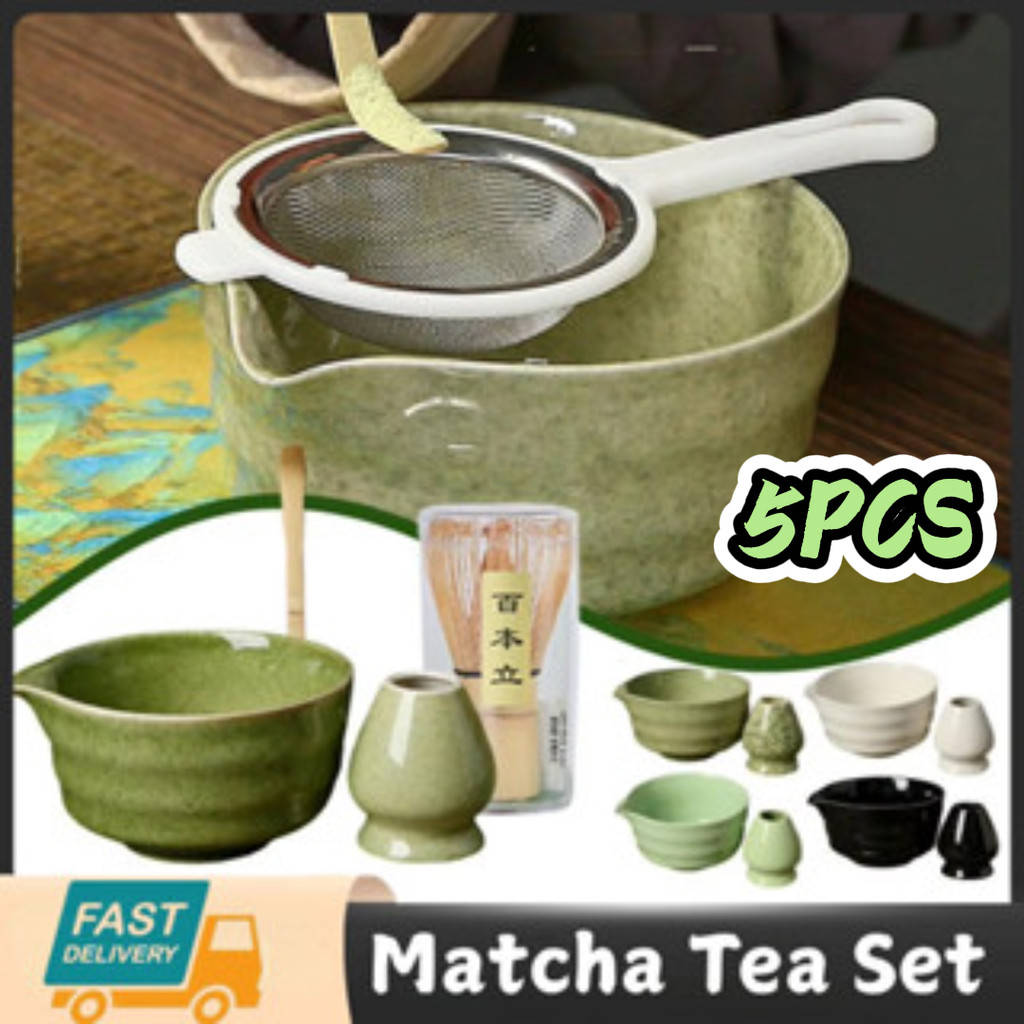 Jual Japanese Matcha Tea Set 4PCS Paket Lengkap Matcha Bowl Bamboo ...