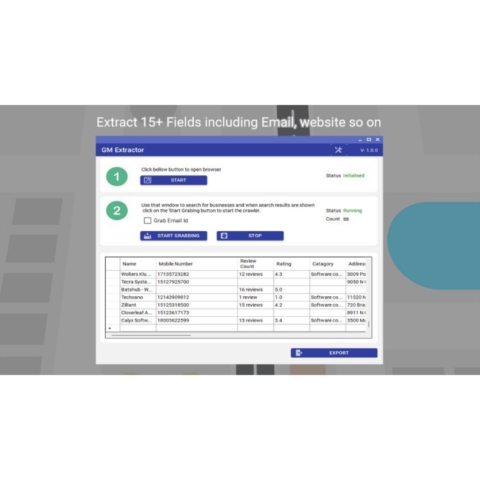 Jual Google Map Data Extractor / Scraper 3 Bulan | Shopee Indonesia