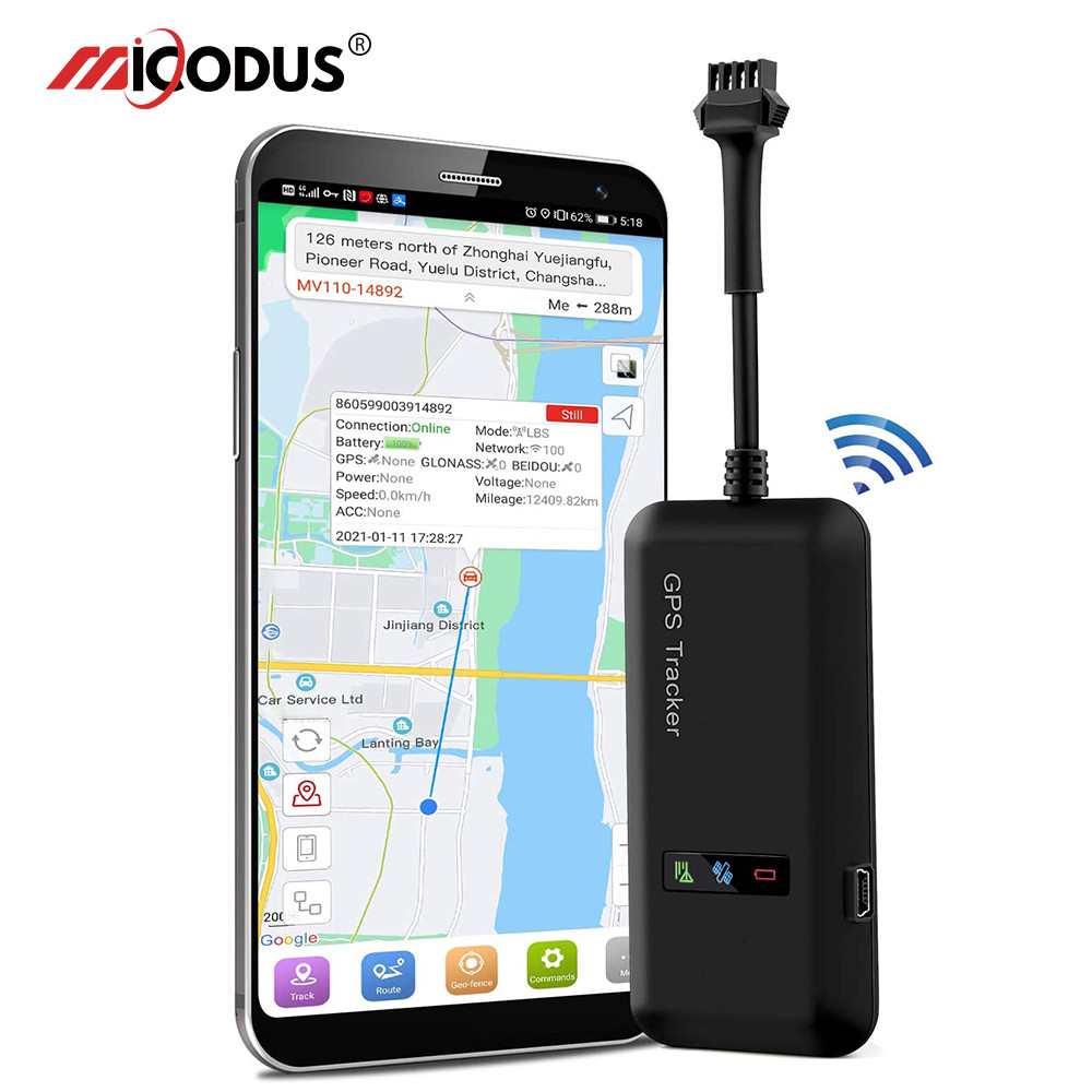 Jual Mini Car GPS Tracker MV110 GT02D Vehicle Tracker Geofence Move ...