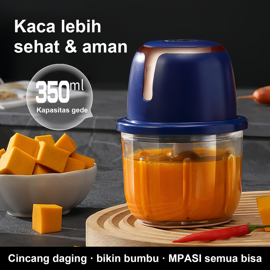 Jual ROOMAH 350ml Mini Chopper Food Grade choper multifungsi samono ...