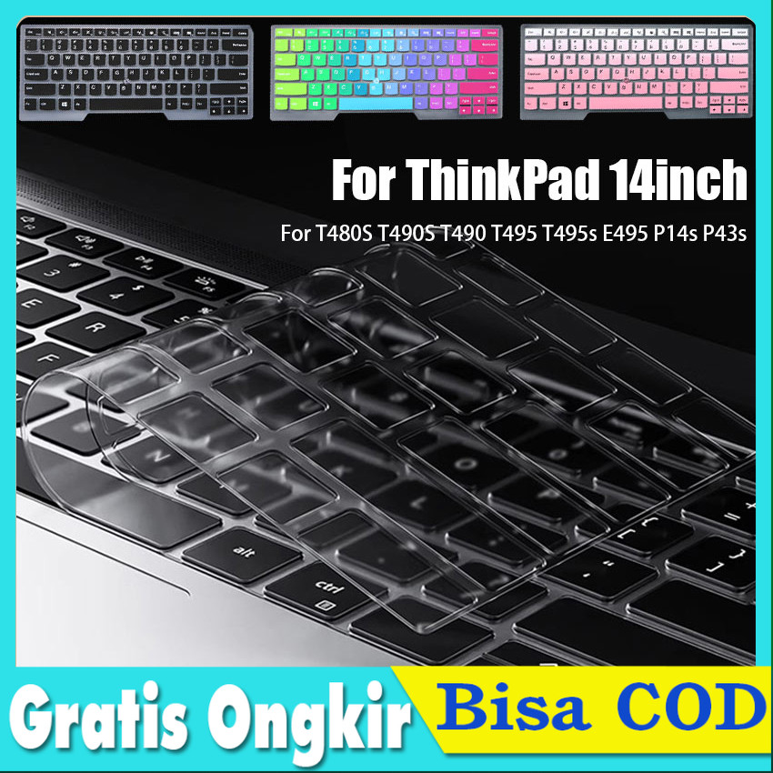 Jual Cover Keyboard Thinkpad 14 Inch T480 T490 E14 L14 X1 Carbon Anti ...