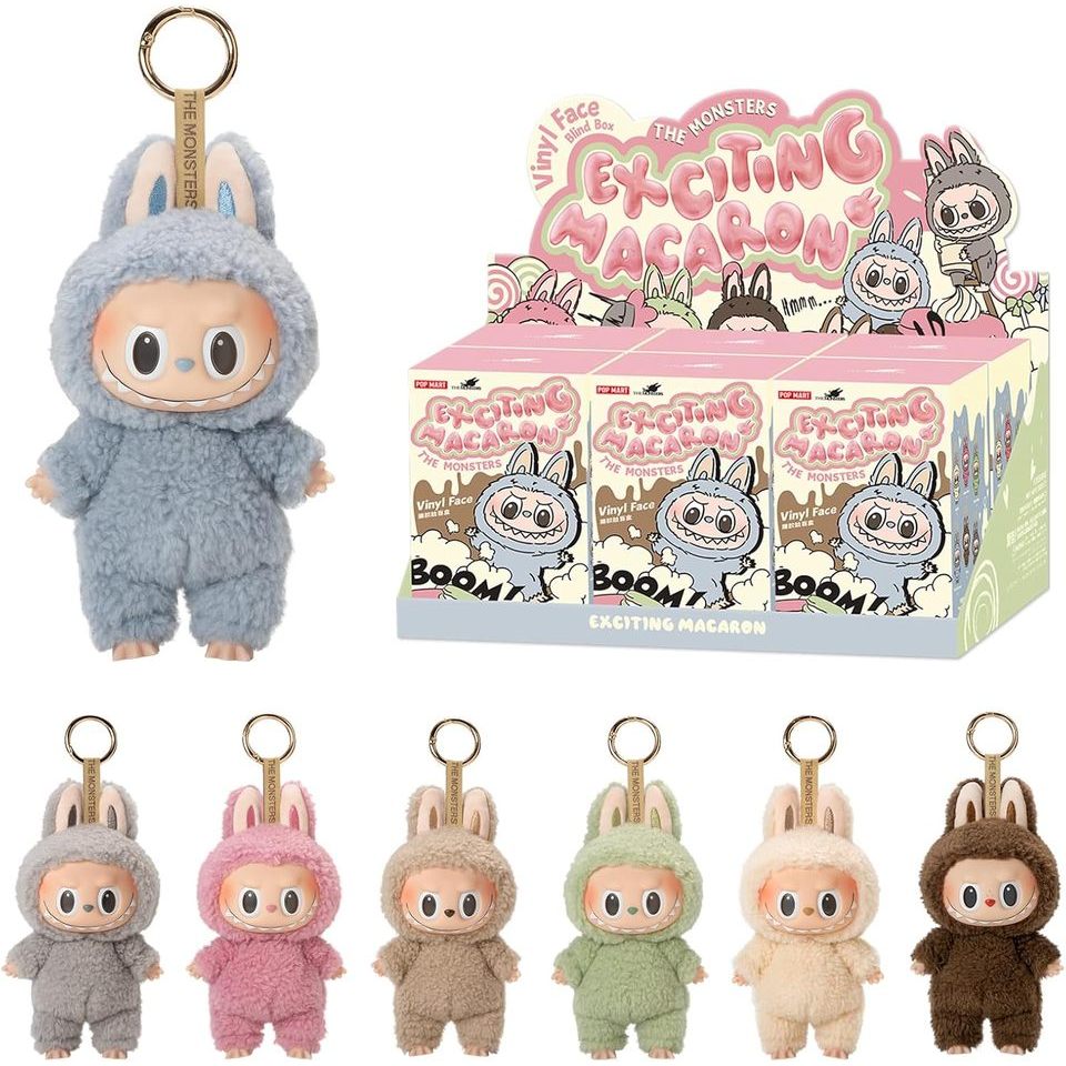 Jual POP MART labubu Doll The Monsters Tasty Macarons Blind Box Random ...