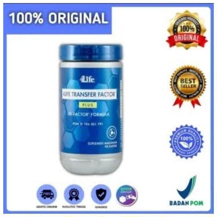 Jual 4Life Transfer Factor Plus Isi 90 Vitamin Suplemen Imunitas ...