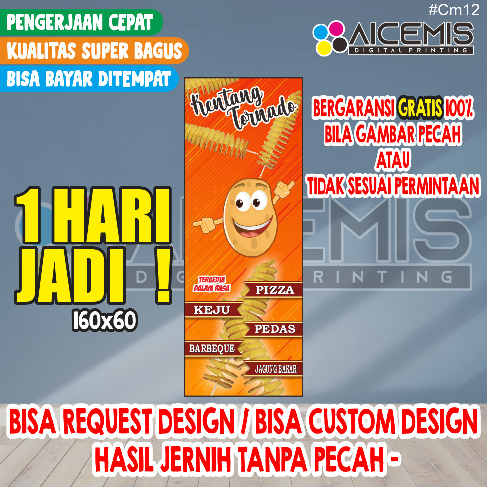 Jual SPANDUK KENTANG SPIRAL / SPANDUK POTATO SPIRAL / SPANDUK VIRAL ...