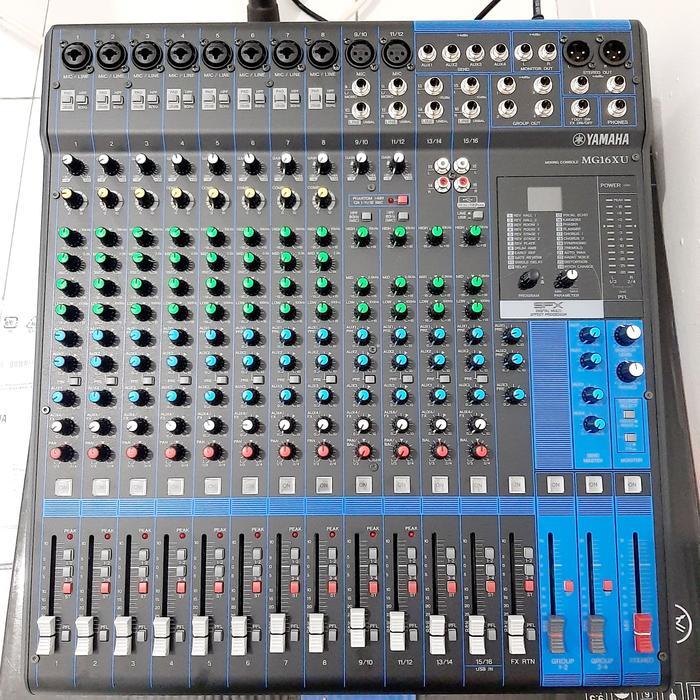 Jual Mixer Yamaha MG16XU kayak baru (Ori bergaransi) | Shopee Indonesia