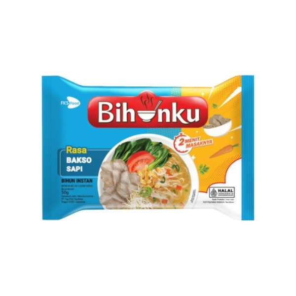 Jual BIHUNKU BAKSO SAPI 50 GR | Shopee Indonesia