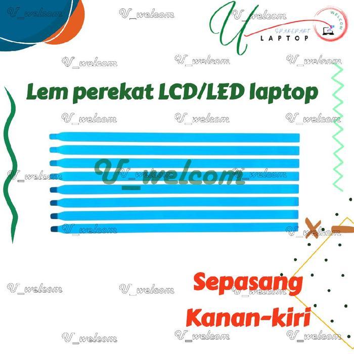 Jual Double Tape Lem Perekat Karet Layar Led Lcd Notebook Laptop 13 ...