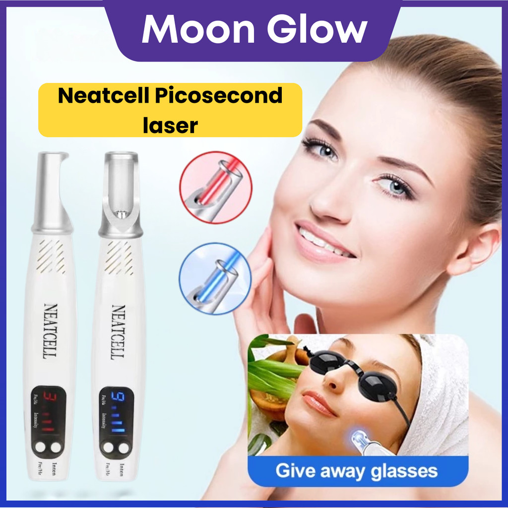 Jual Moon Glow [ GARANSI 1 TAHUN ] Neatcell Picosecond Biru Pena Laser ...