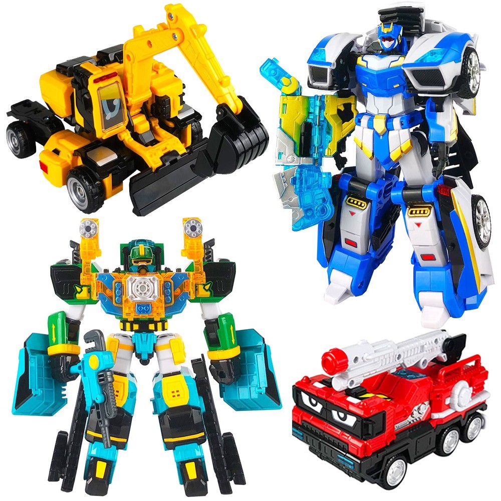 Jual Metal Cardbot Fire Engine HEAVY IRON Trailer Cargo Truck ...