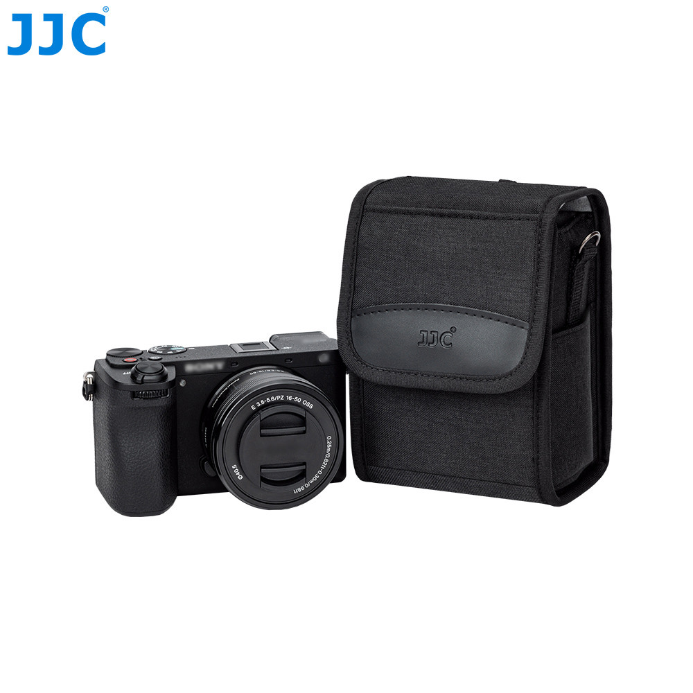Jual JJC Travel Camera Case Pou Bag with Strap for Sony A6700 A6000 ...