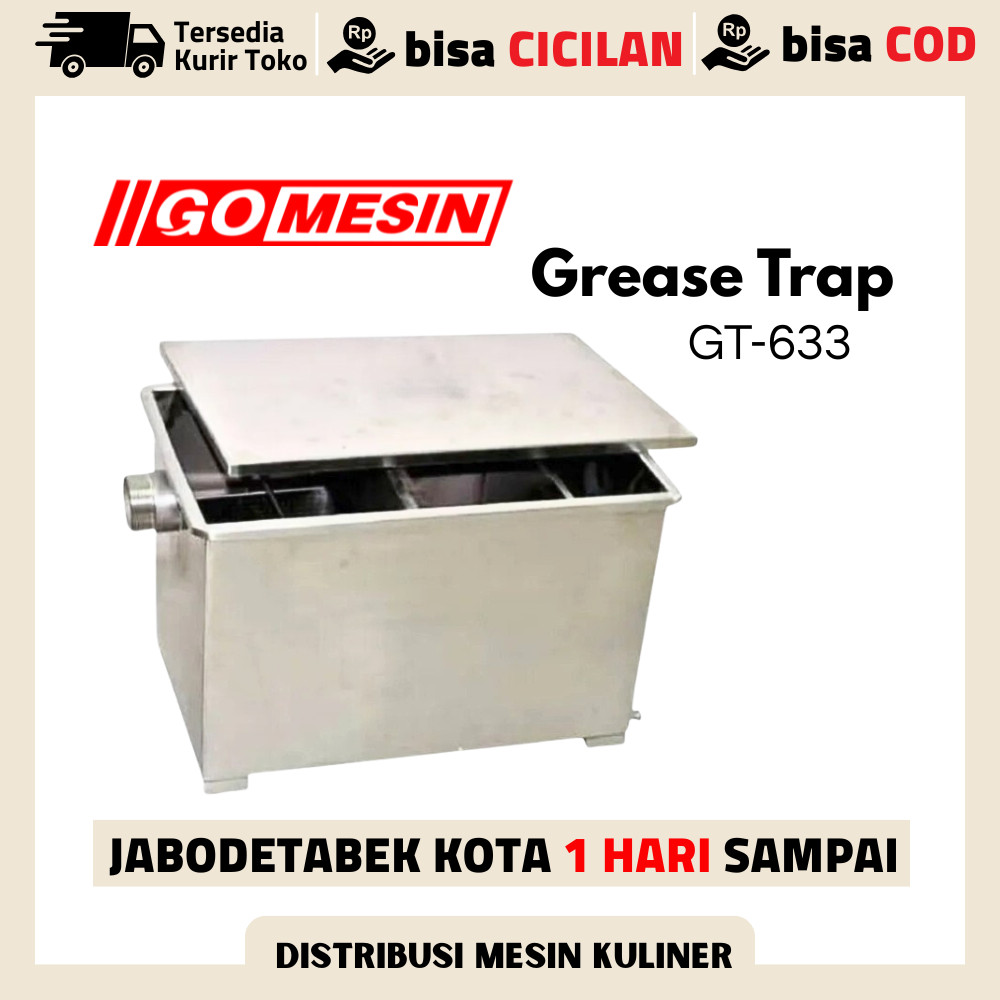 Jual Grease Trap Gomesin GT-633 Alat Penyaring Minyak Besar | Shopee ...