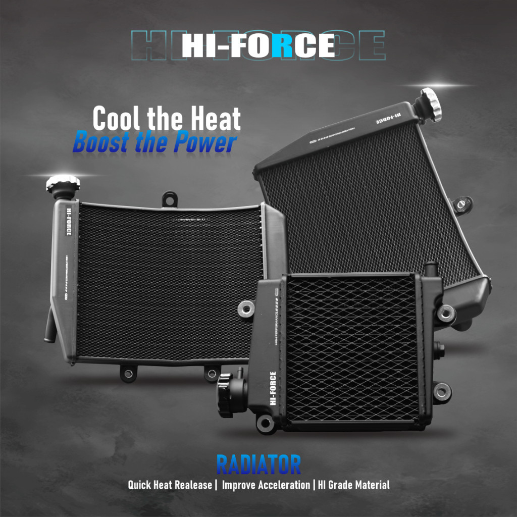 Jual H4R HI-FORCE Radiator NMAX OLD NEW AEROX 155 LEXY 125 – Radiator ...