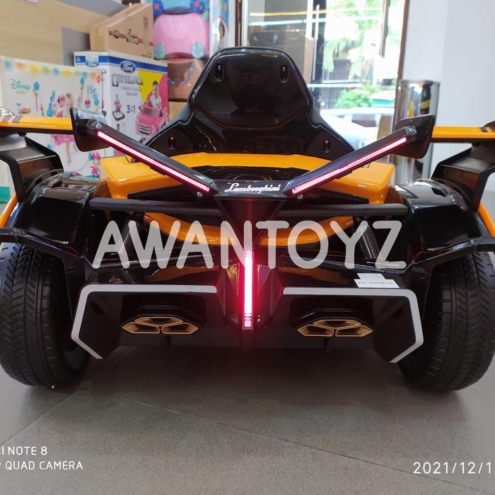 Jual Mobil Aki Anak Lamborghini V12 Orange | Shopee Indonesia