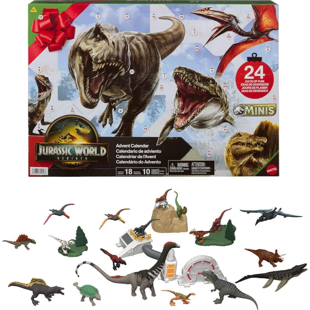 Jual 5742 DISCONT MATTEL JURASSIC WORLD REBIRTH ADVENT CALENDAR WITH 24 ...