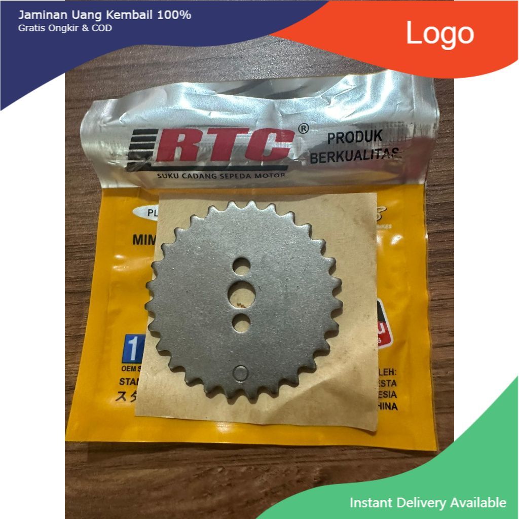 Jual ( RTC ) Gigi Sentrik Grand 28T Motor GN5 ( A CLASS ) | Shopee ...